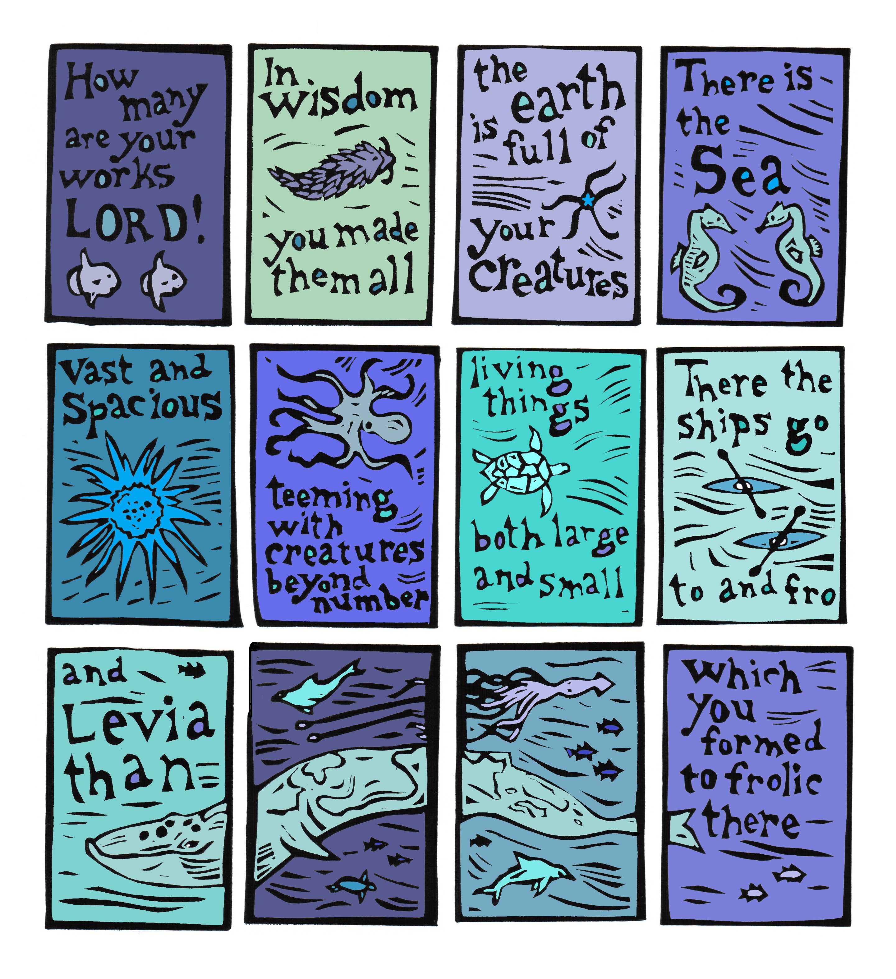 Psalm 104 – Sarah Fuller Art